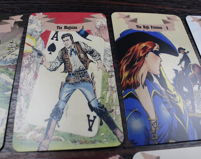 Tarot Deck Based on "pulp Fantasy" Magazines of the 1940's - Vintage ...