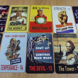 WW2 Tarot Deck : Propaganda Posters of World War Two Full Size Tarot ...