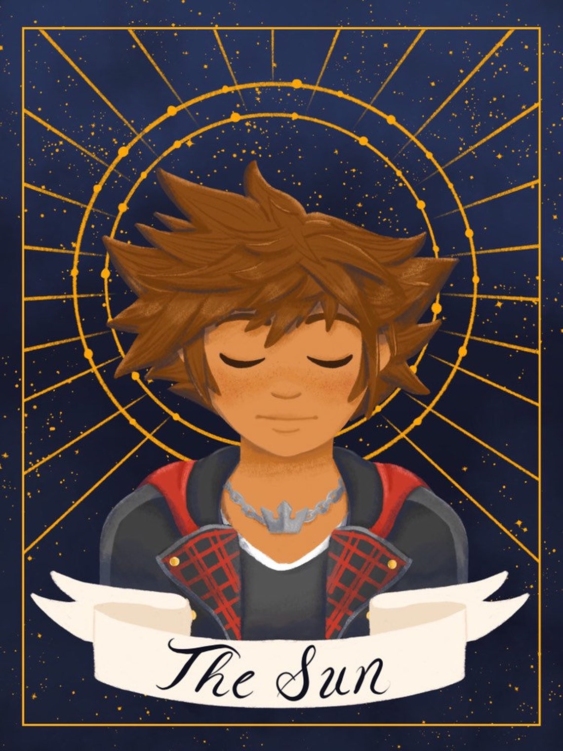 SALE Kingdom Hearts: Sora "sun" Print - Etsy