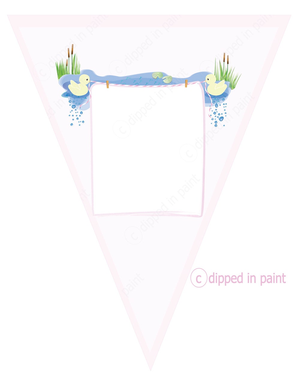 Baby Shower, Banner, Digital, Duck, Decorations, Girl, Printable ...