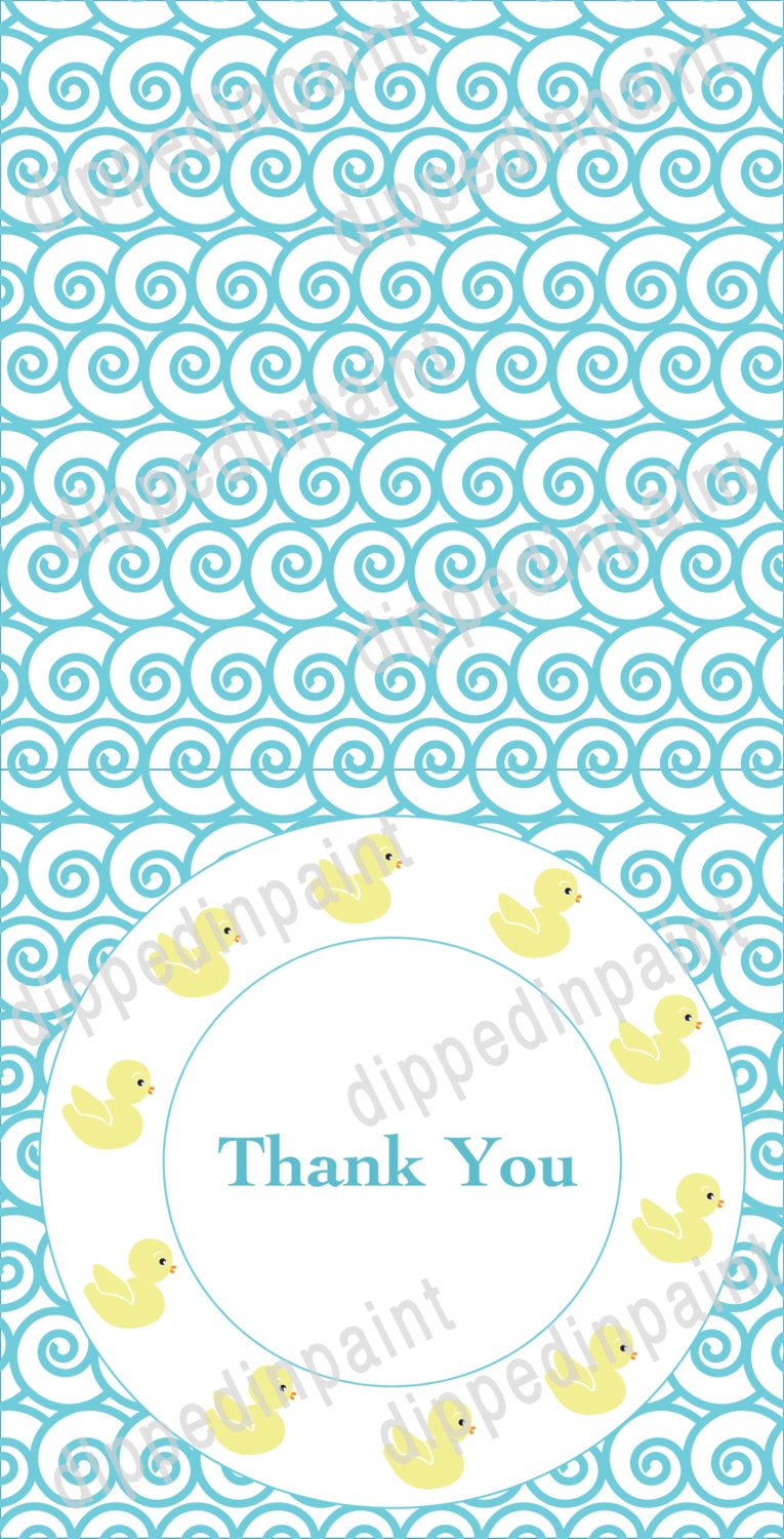 Baby Shower, Banner, Digital Duck Baby Shower, Digital Download, Blue ...