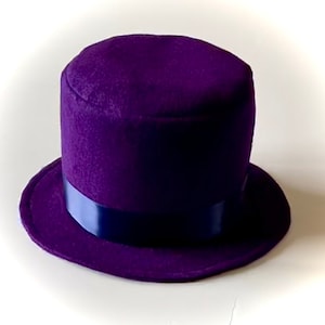 Purple Top Hat - Etsy