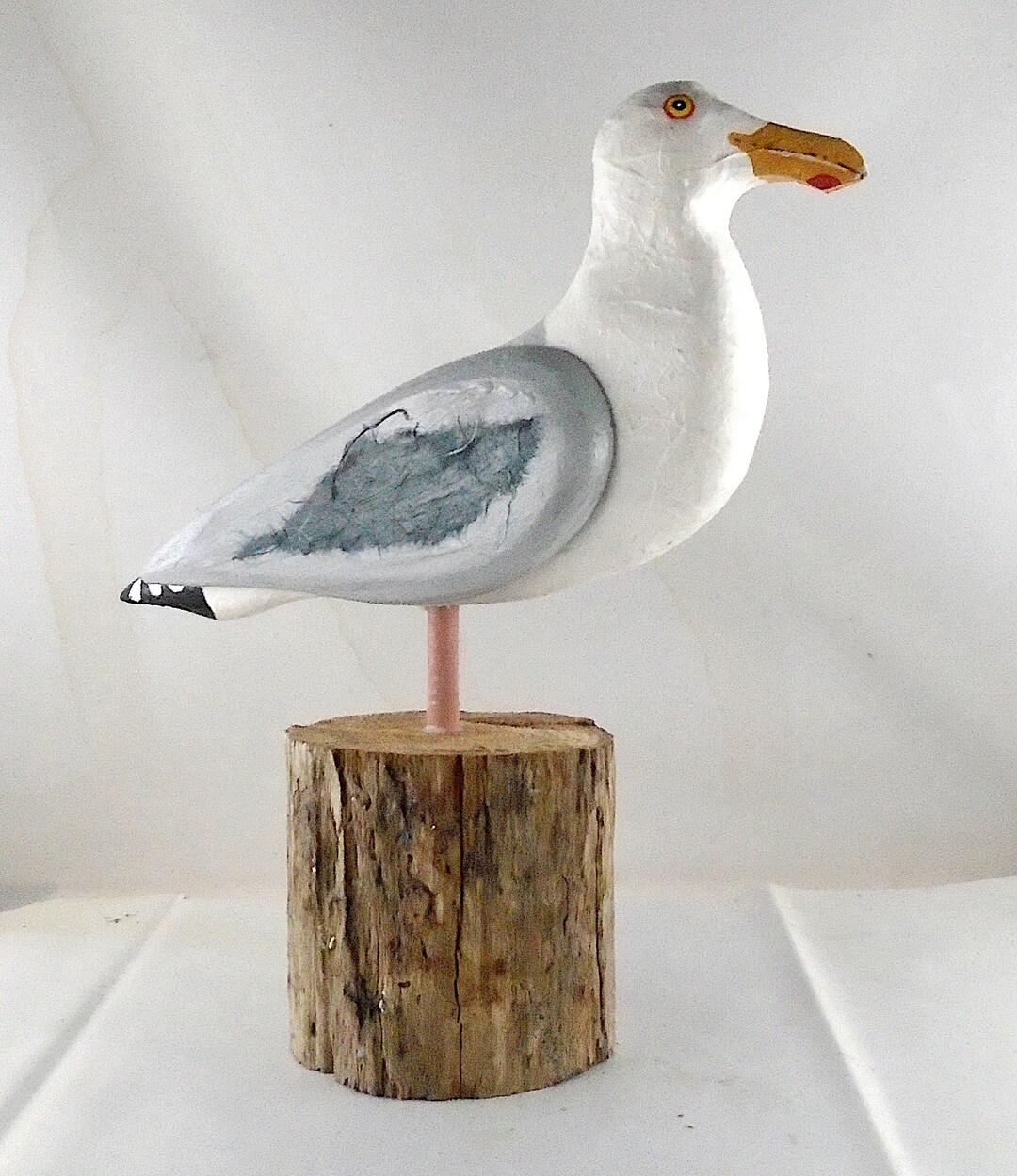 Driftwood and Recycled Wood Seagull on Driftwood Base - Etsy