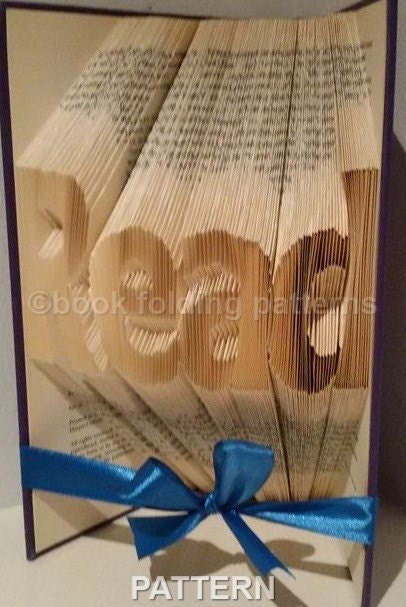 Read Word Book Folding Pattern - Etsy