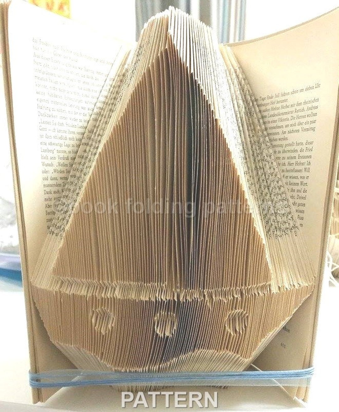 Boat 2 Book Folding Pattern - Etsy