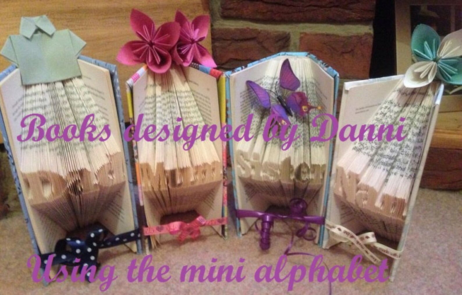 Mini Alphabet Set and Extras Book Folding Patterns | Etsy