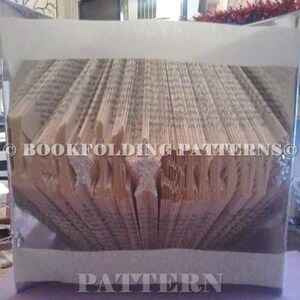 Let It Snow Book Folding Pattern - Etsy