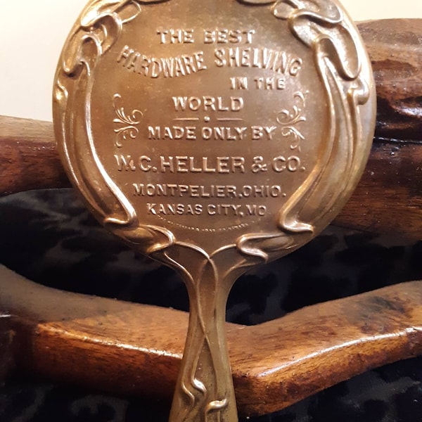Antique Advertising Mirror - Etsy