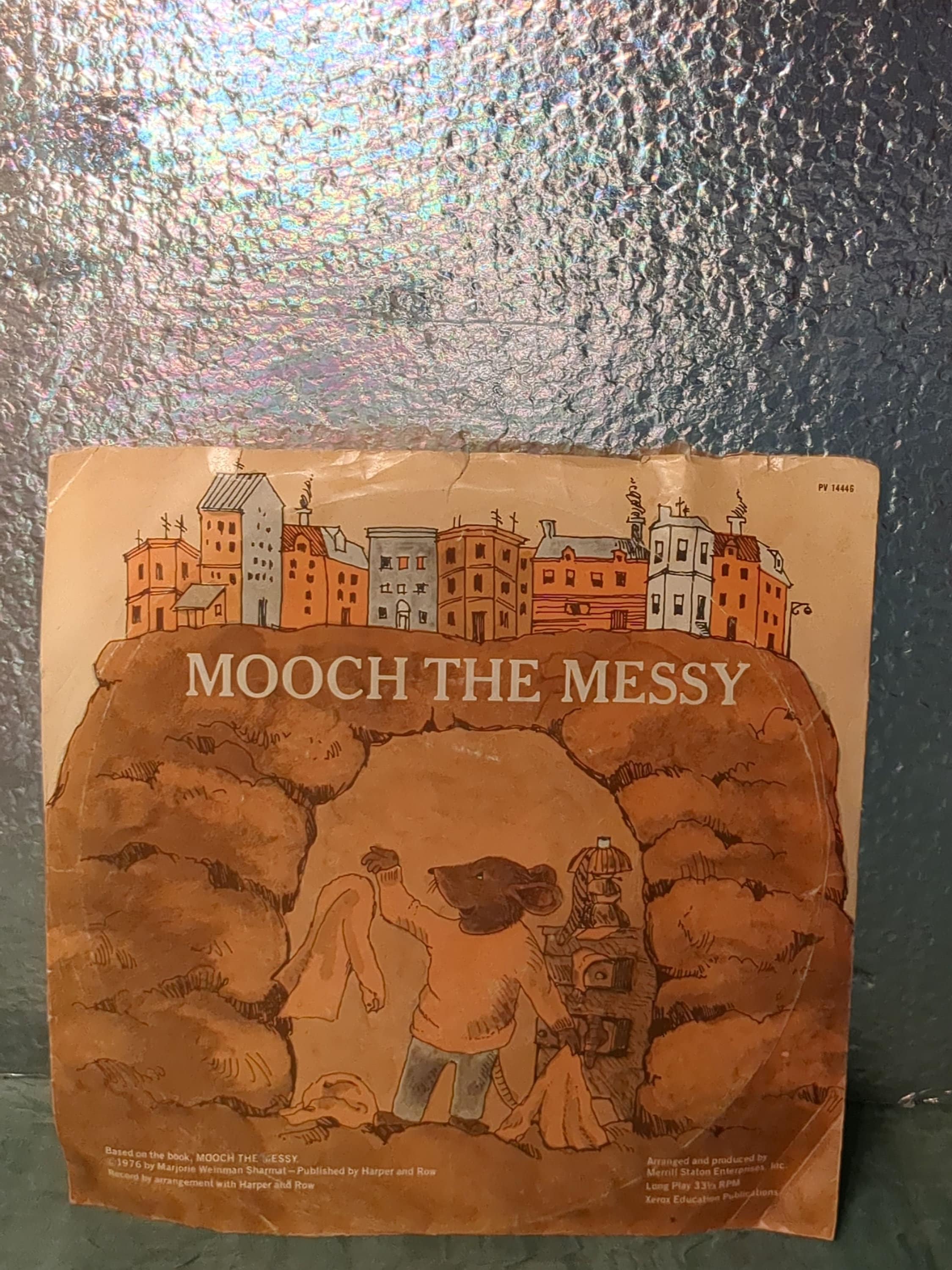 Vintage"mooch the Messy"vinyl Record/1978/w/jacket/record is Cracked ...