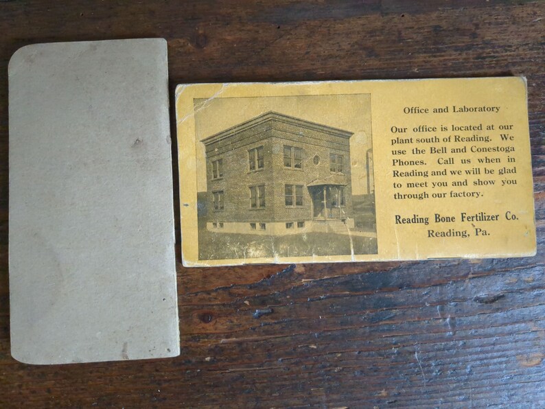 Two Antique Fertilizer Information Booklets/1917-1918/collectable. - Etsy