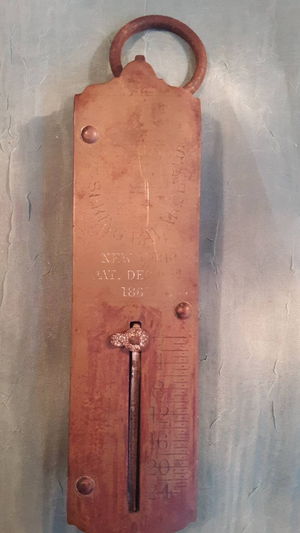 Chatillon's Improved Spring Balance Scale, 1867 - Etsy