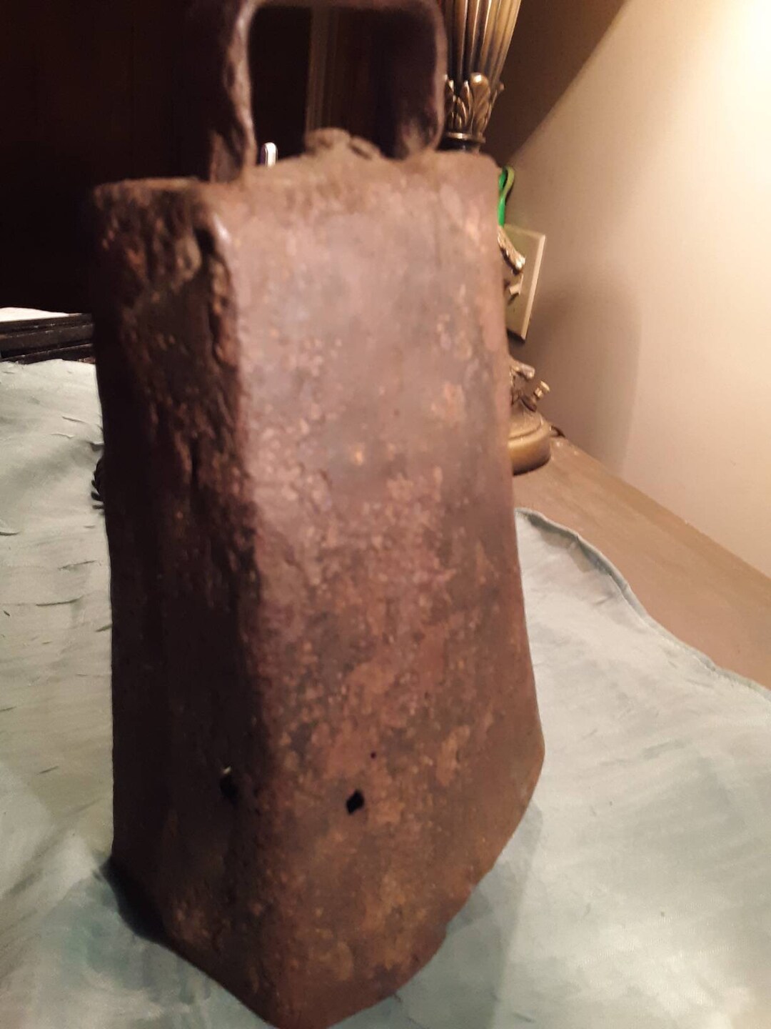 Large Antique, Primitive, Rustic Cow Bell. 7"× 3" - Etsy