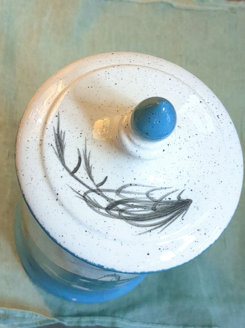 Rare Vintage Jobi Pottery/lidded Canister/1950's-1970's/truro, Cape Cod ...