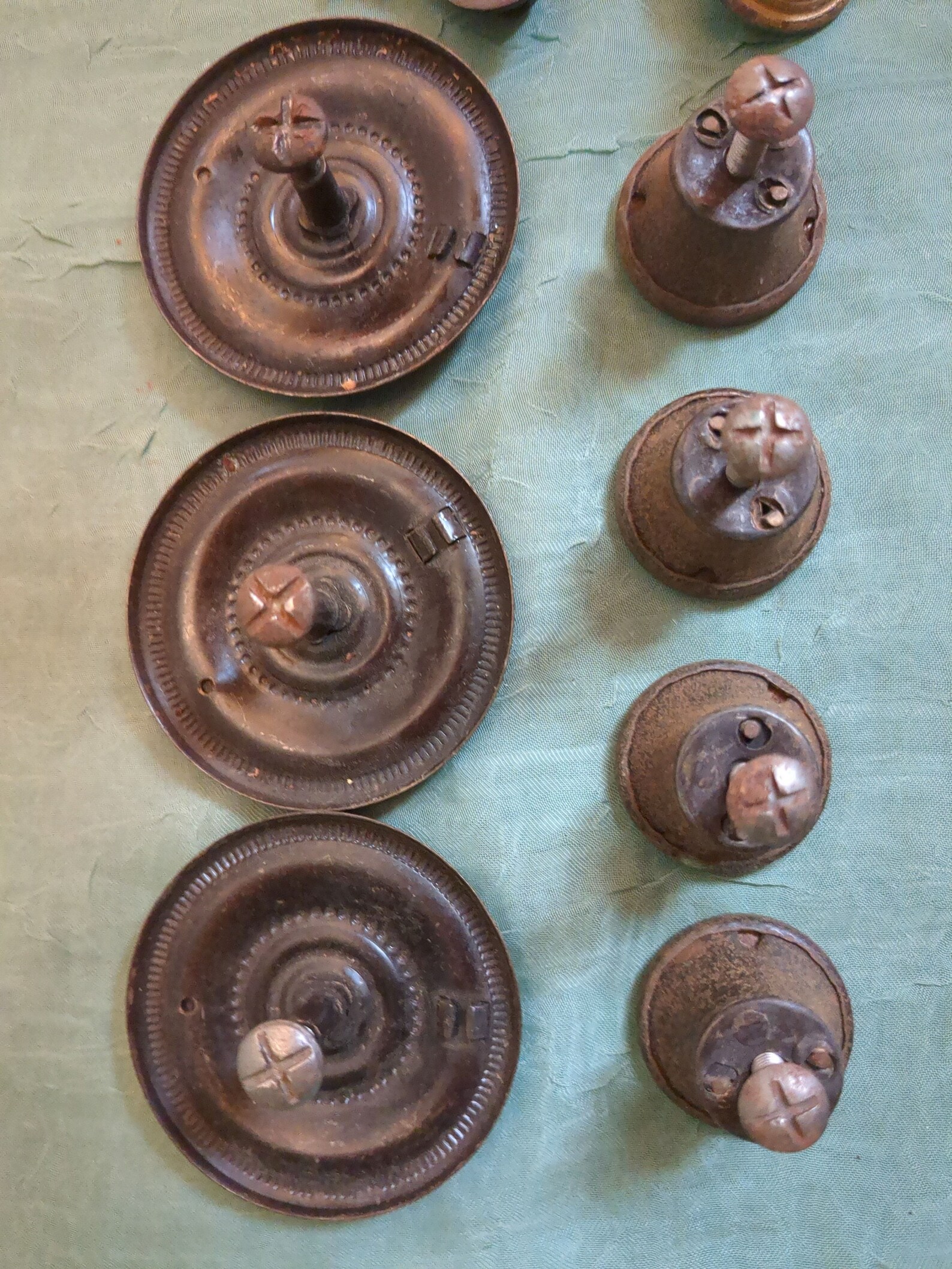 Old Vintage/antique Brass Furniture Hardware/knobs and Pulls/english ...
