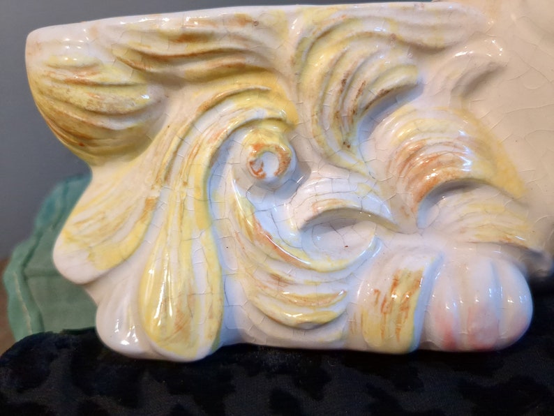 Vintage Bunny Rabbit Pottery Planter/easter Decoration/collectable ...