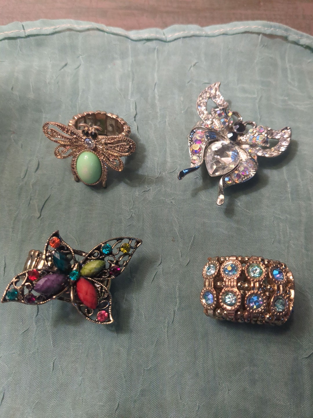 Stretch Rings/four Rings Being Sold Together/statement Ring/great ...