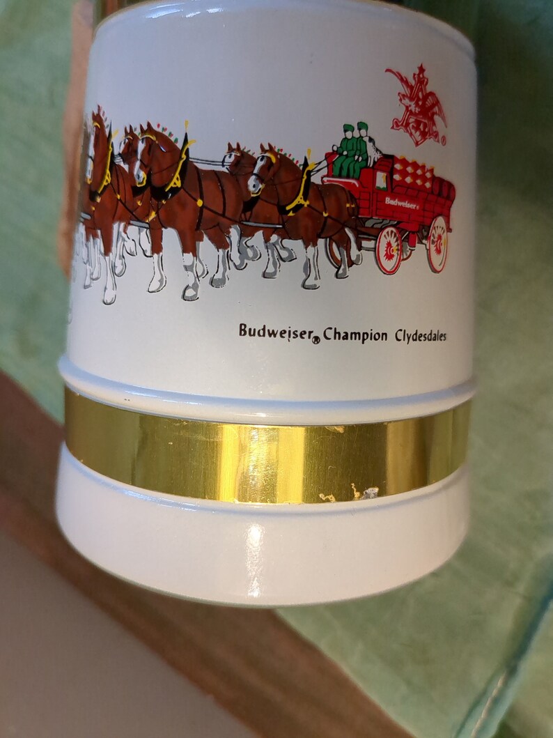 Vintage Siesta Ware Budweiser Beer Mug/made in the Usa/very Nice ...