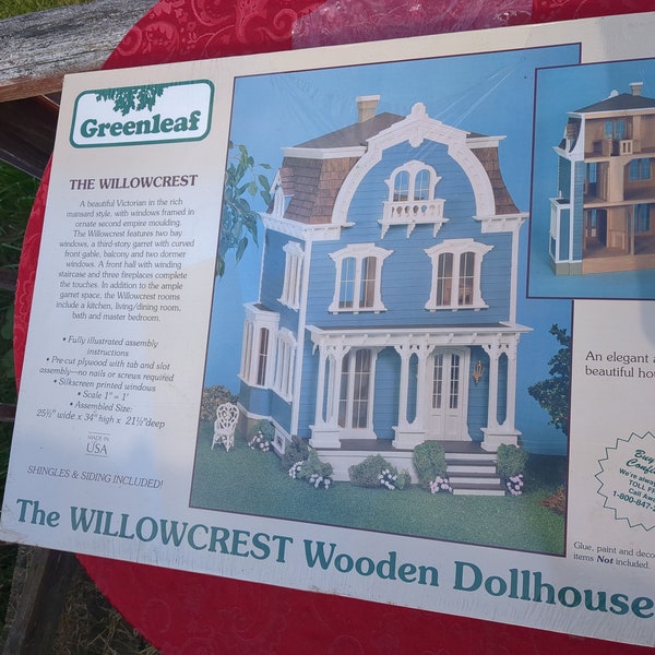 Greenleaf Dollhouse Kit - Etsy