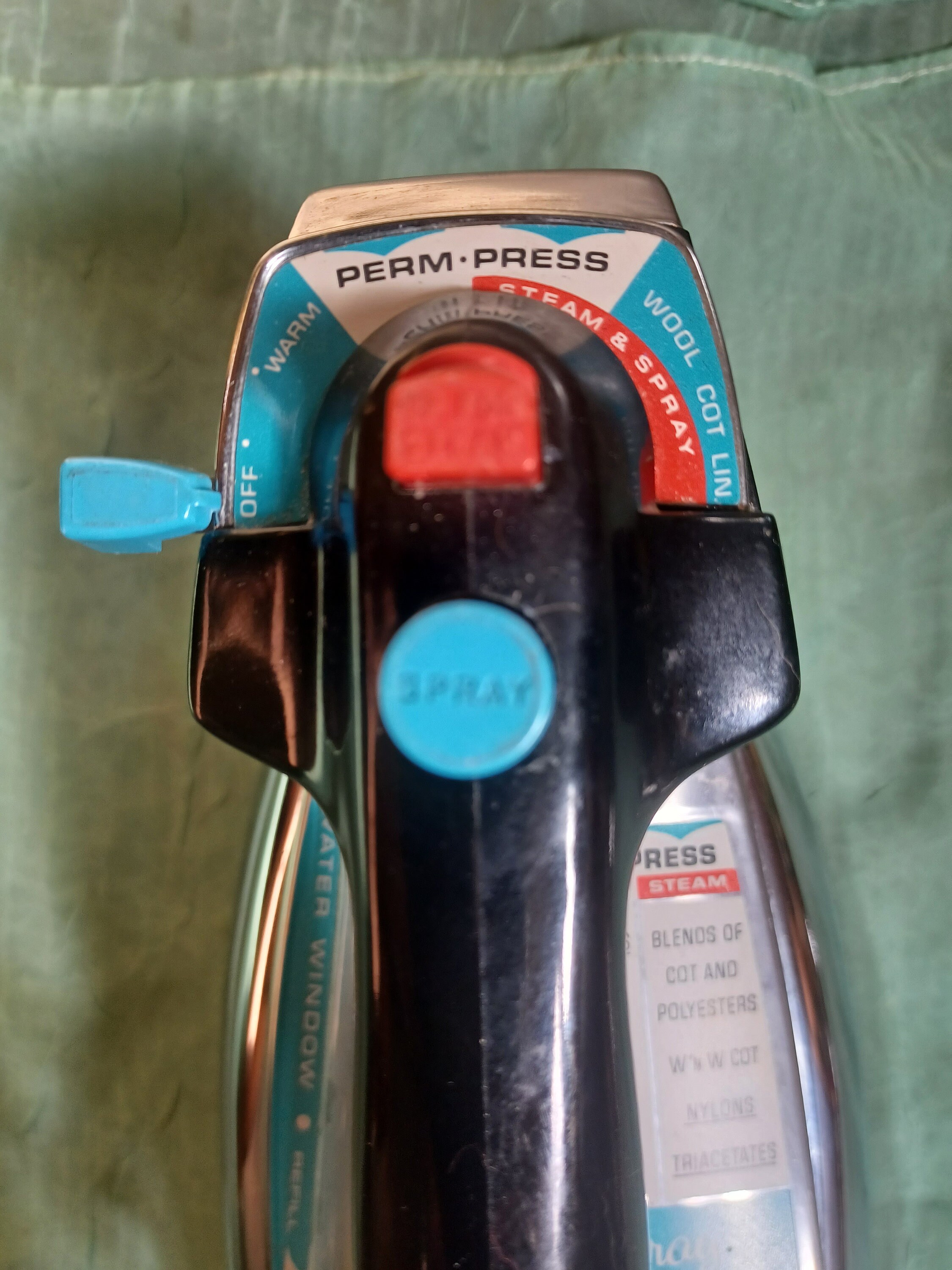 Vintage General Electric Steam Iron - Etsy