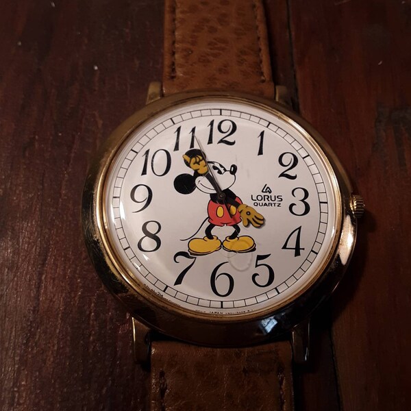 Mickey Mouse Watch Face - Etsy