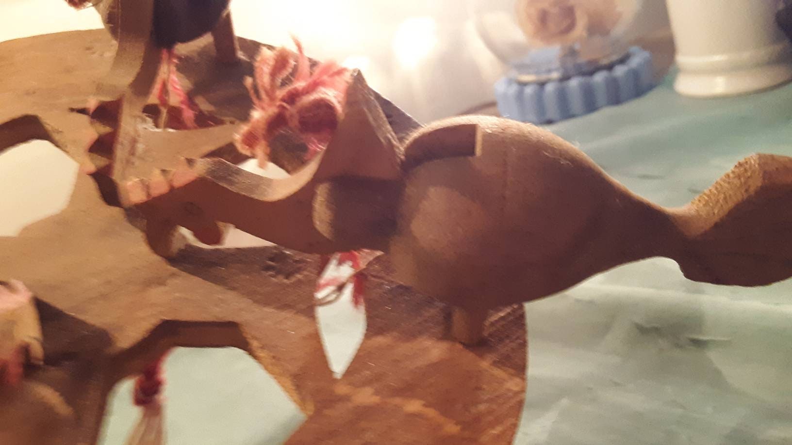 Antique Handcrafted Wooden Chicken Pecking Toy - Etsy