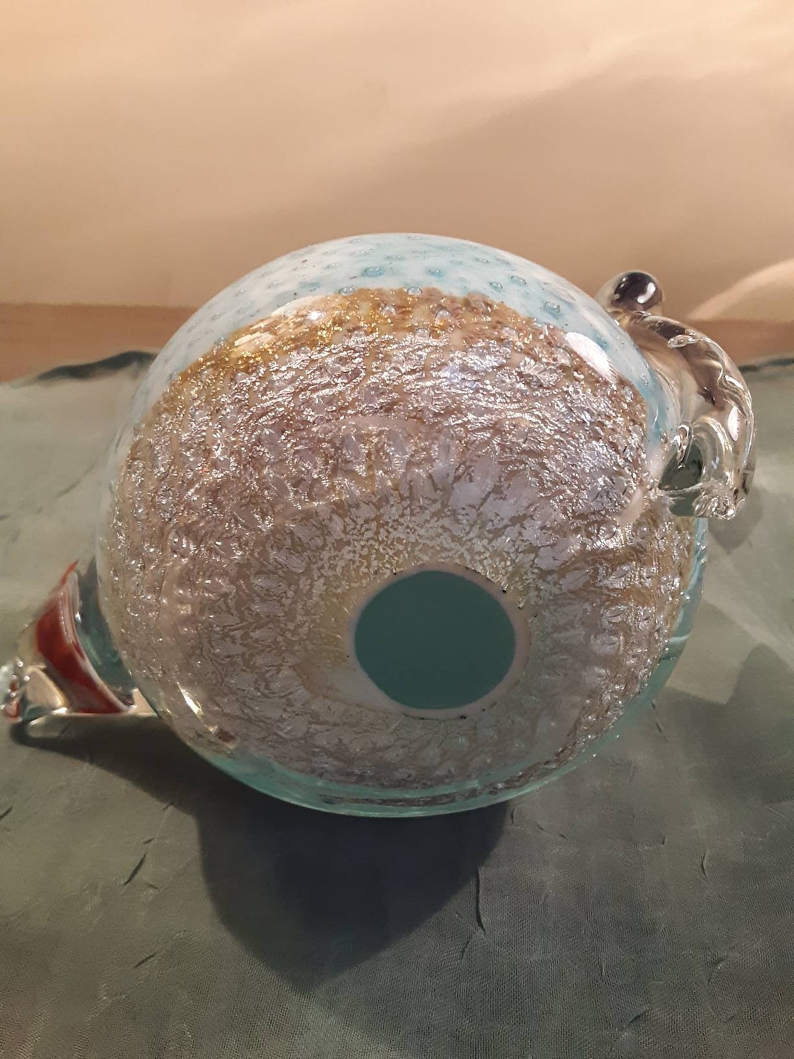 Vintage Murano Art Glass Snail Paperweight. Photos Don't | Etsy