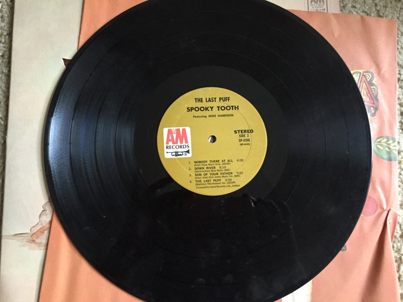 Spooky Tooth Featuring Mike Harrison - the Last Puff Album - Etsy