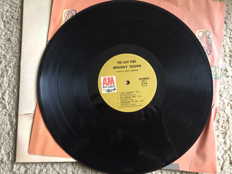 Spooky Tooth Featuring Mike Harrison - the Last Puff Album - Etsy