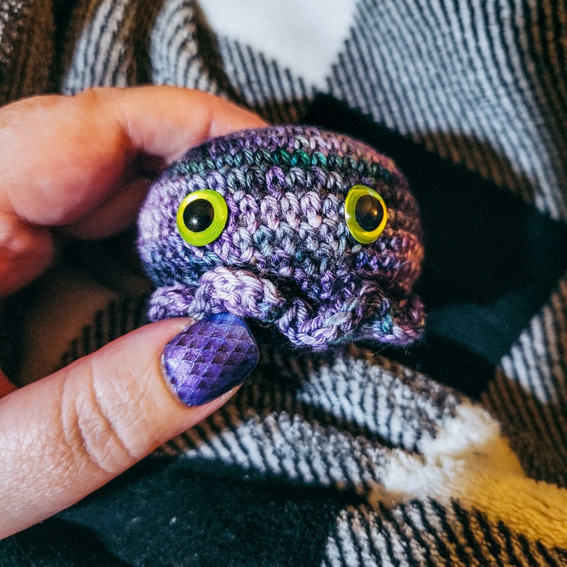Mini Octo Crochet PATTERN ONLY | Amigurumi Pattern | Stash Buster ...