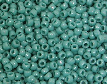 Turquoise seed bead | Etsy