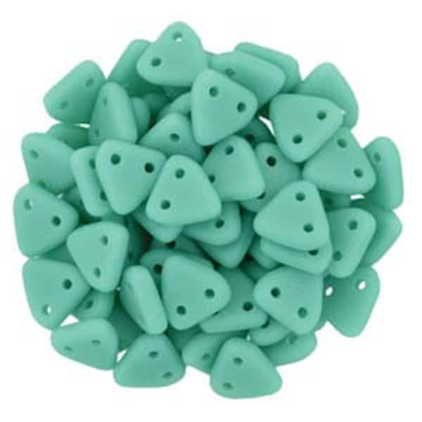 Czech Triangle Bead - Etsy