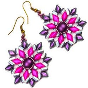 Gemduo Beads, Halo Tangerine, 40 Count, 5 X 8 Mm 2-hole Czech Bead, (GD ...