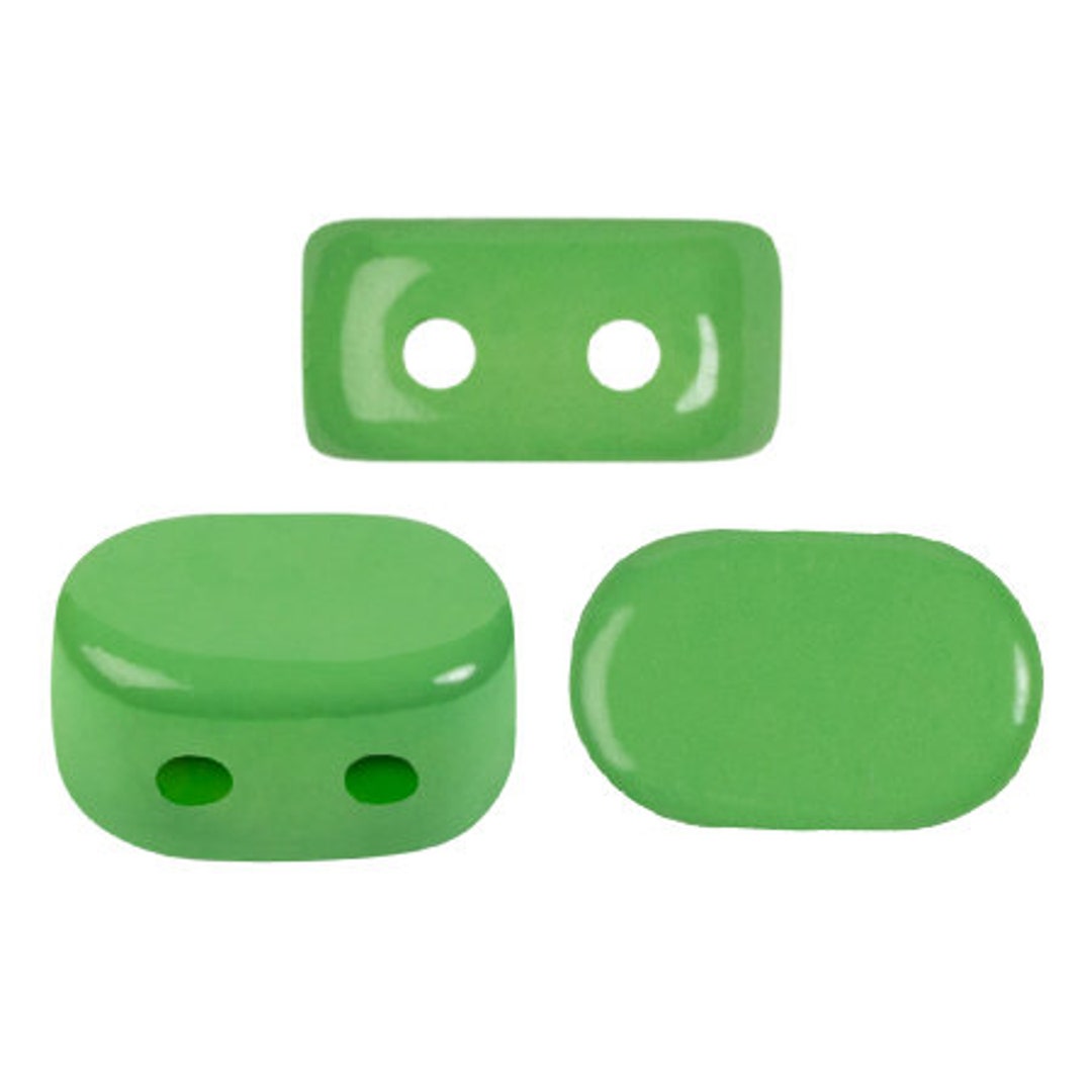 Lipsi Par Puca Bead, La Divine Pistachio, 5 Grams, 7 X 4 Mm, Czech Bead ...