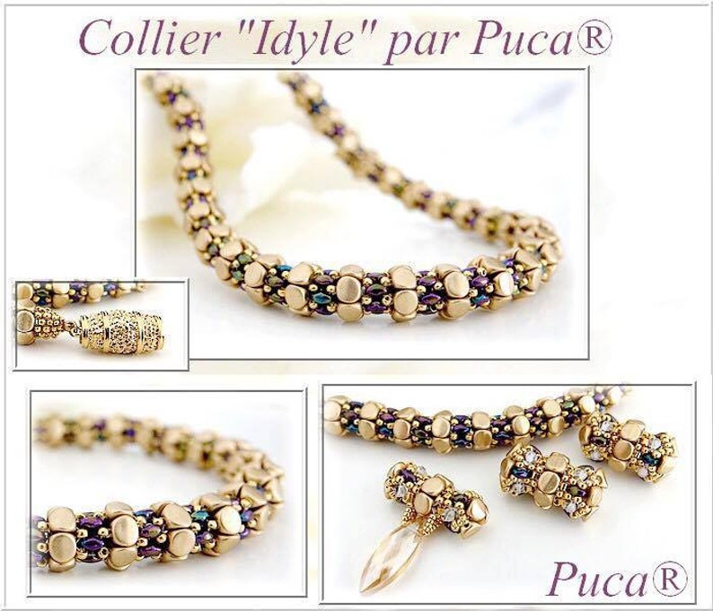 Free Idyle Necklace Pattern by Par Puca Paris Free With - Etsy UK