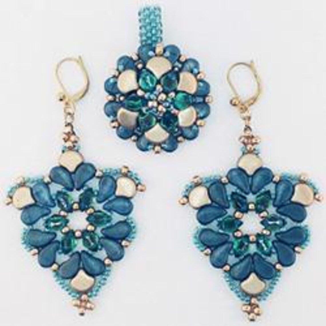 Paisley Duo Bead, Bronze Copper, 2 Hole Glass Beads, (01780), 8x5mm, 30 ...