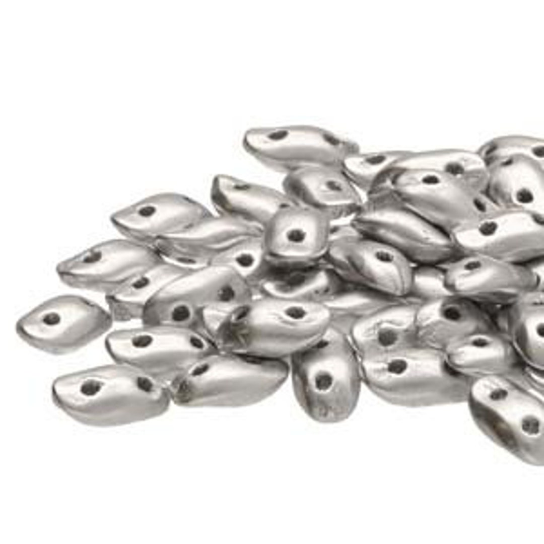 Wave Beads, Crystal Bronze Aluminum, 2 Hole Beads, 3 X 7 Mm, 00030 ...