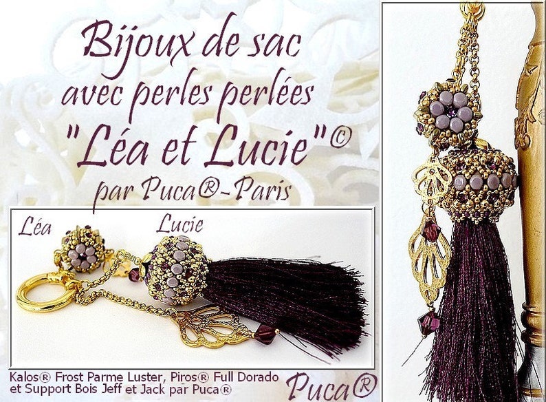 FREE Lucie Pendant Pattern by Par Puca Paris Free With - Etsy