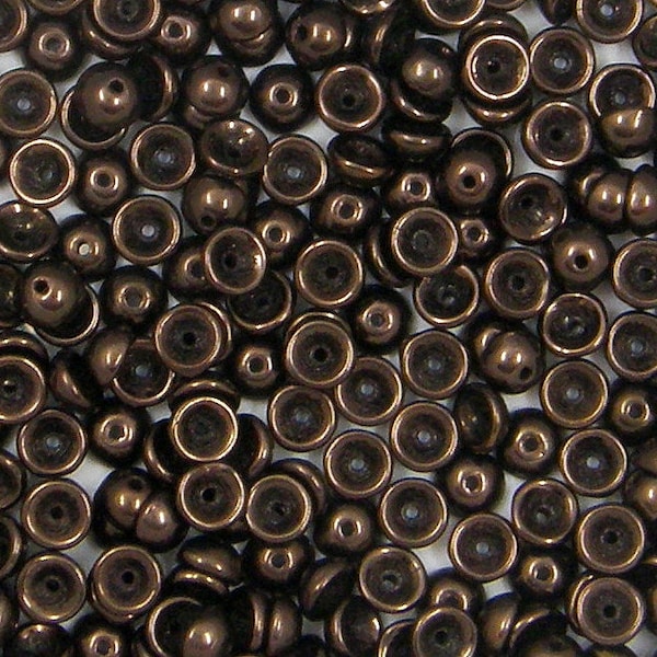 Bronze Bead Caps - Etsy