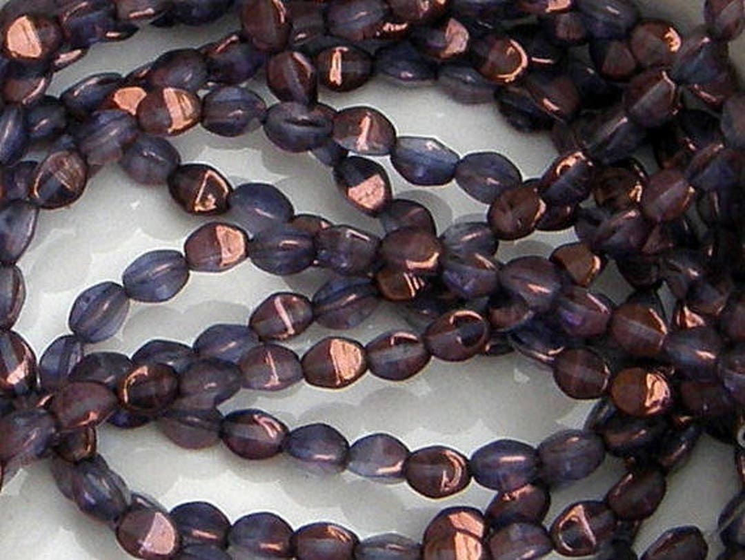 Pinch Bead, Crystal Vega, 50 Ct, 5 X 3 Mm, (00030-15726) - Etsy