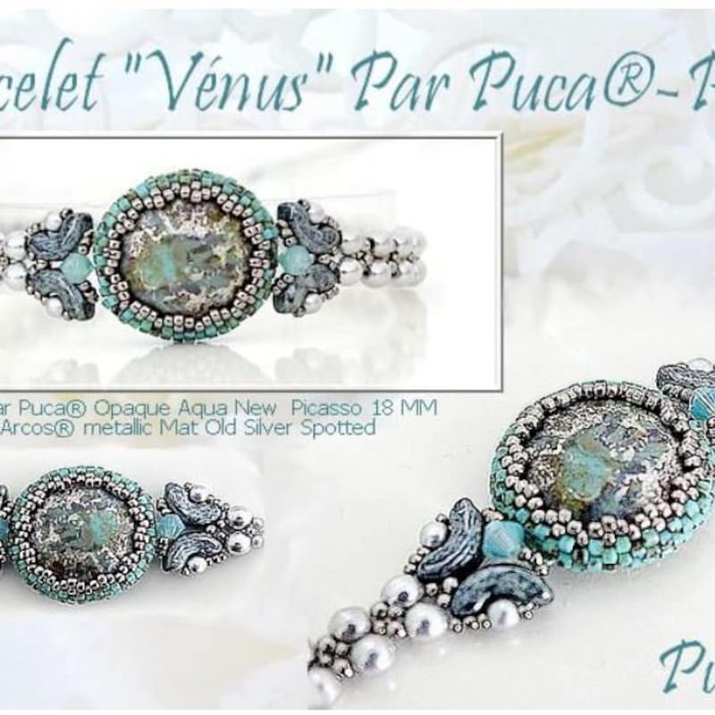 Blue Amos Puca Beads - Etsy