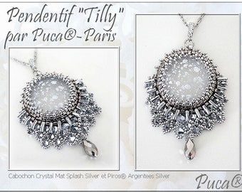 FREE Fleur De Lotus Pendant Pattern by Par Puca, Free With Bead ...