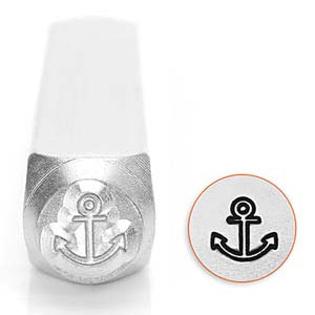 Impress Art 6mm Anchor Metal Stamp (SC1519-I-6MM) - Etsy