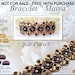 FREE! Maiya Bracelet Pattern by Par Puca - Paris, Free With Bead ...