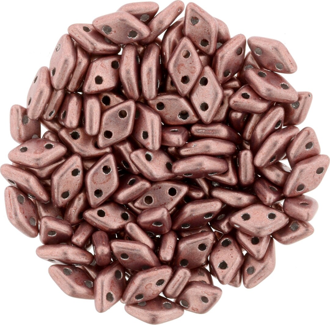 Saturated Metallic Blooming Dahlia Czechmates Diamond, 4 X 6.5 Mm, 2 ...