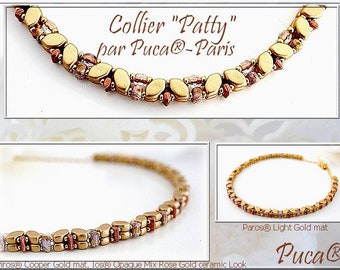 Free Basile Necklace Pattern by Par Puca Paris, Free With Bead Purchase ...