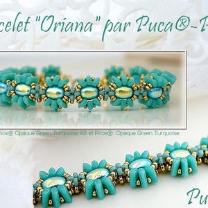 Samos® Par Puca® Bead, Jet, 2-hole, 25 Count, 7 X 5 Mm, (23980) - Etsy