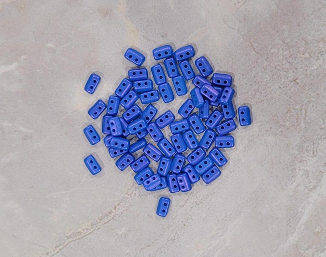 Piros® Par Puca® - Paris Bead, Tutti Frutti Royal Blue, 2-hole, 5 Grams ...
