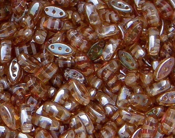 Cali Bead, Crystal Venus, 3-hole, 40 Count, 3 X 8 Mm, 3-hole Czech Bead ...