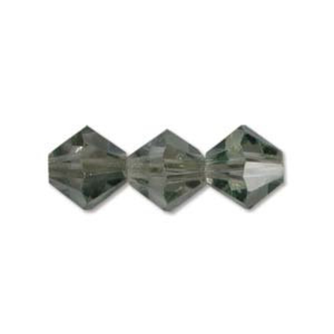 3mm Bicone Crystals, Viridian, 25 Count - Etsy