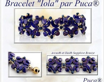 FREE! Facon Puca 2 Bracelet Pattern by Par Puca - Paris, Free With Bead ...